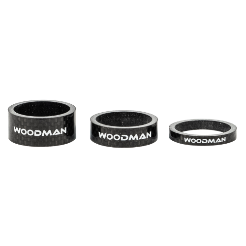 WOOdman Black Ring Carbon Spacer – WOOdman Components